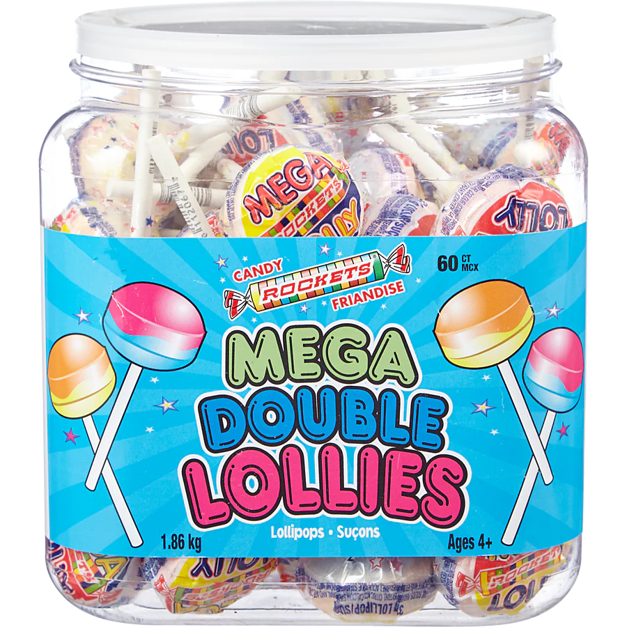 Mega Double Lollies 60ct – Tevan Enterprises, Inc.