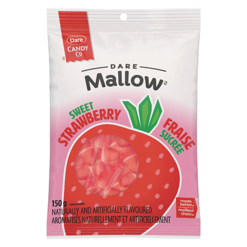 Dare Mallow Sweet Strawberry 12/150g – Tevan Enterprises, Inc.