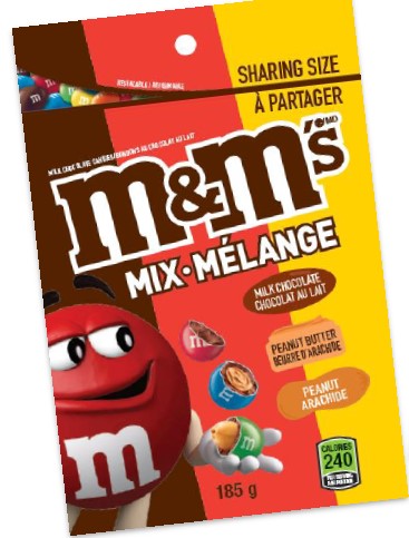 M&M's Mix Classic Peg Top12/109g – Tevan Enterprises, Inc.